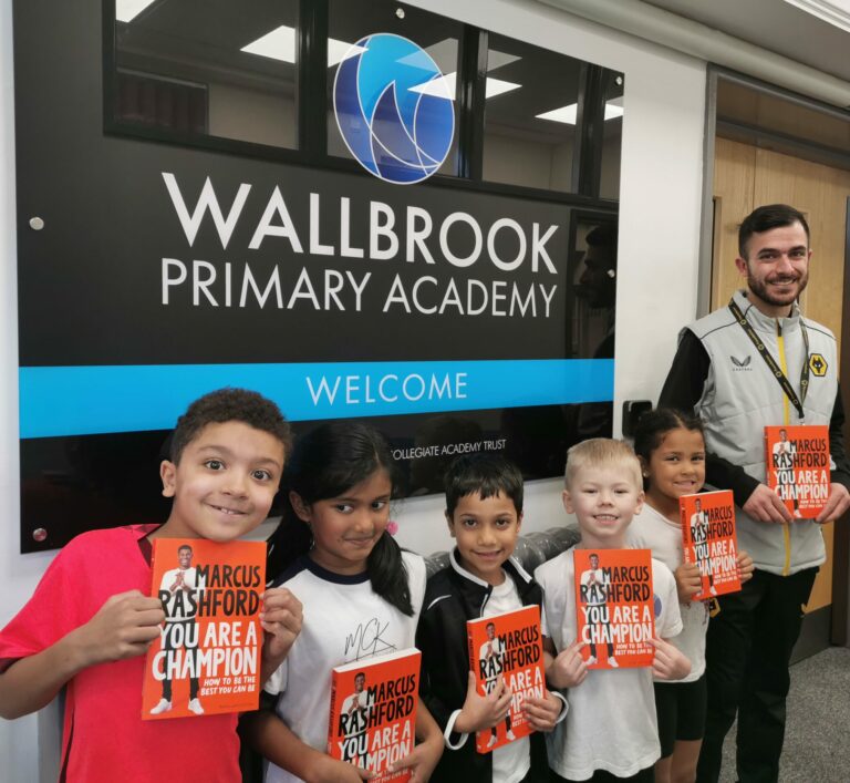 Wolves Foundation's Gift of Marcus Rashford Books Inspires Wallbrook ...